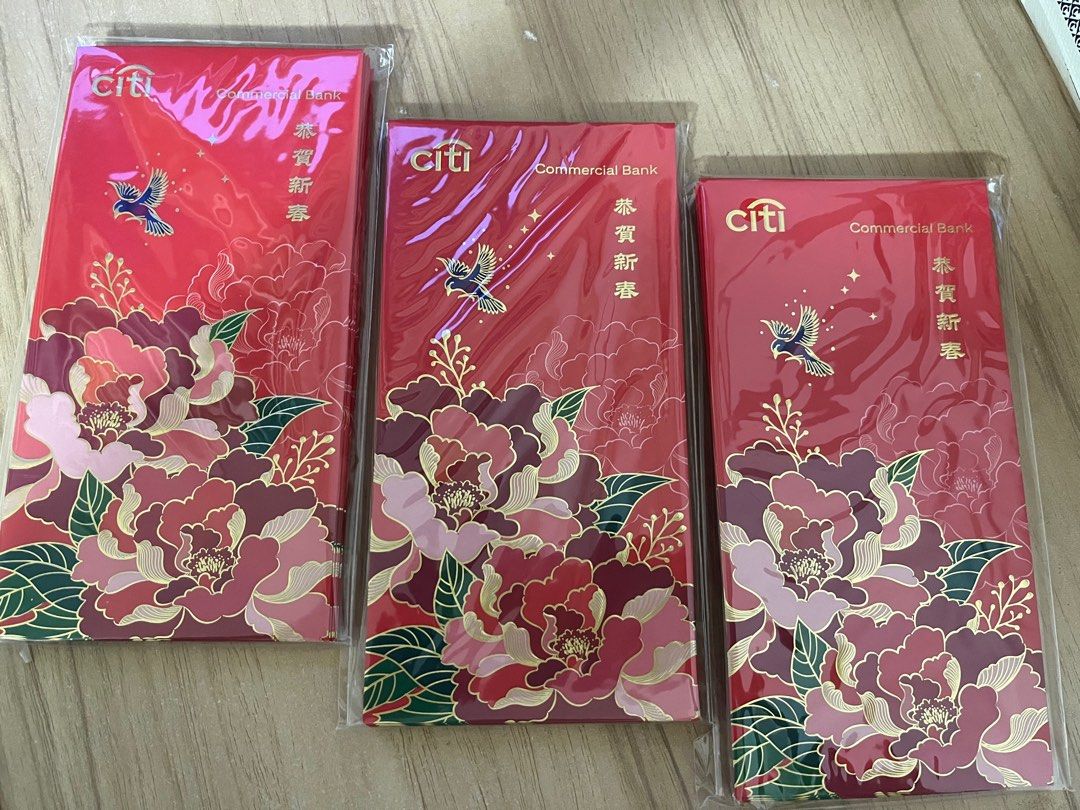 CITI COMMERCIAL BANK Red Packet 2025, Hobbies & Toys, Stationery ...