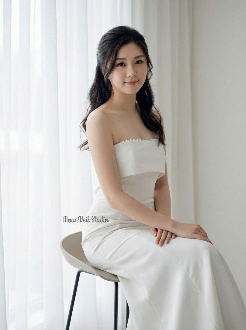 Clean cut Mermaid Wedding Gown, Women's Fashion, Dresses & Sets ...