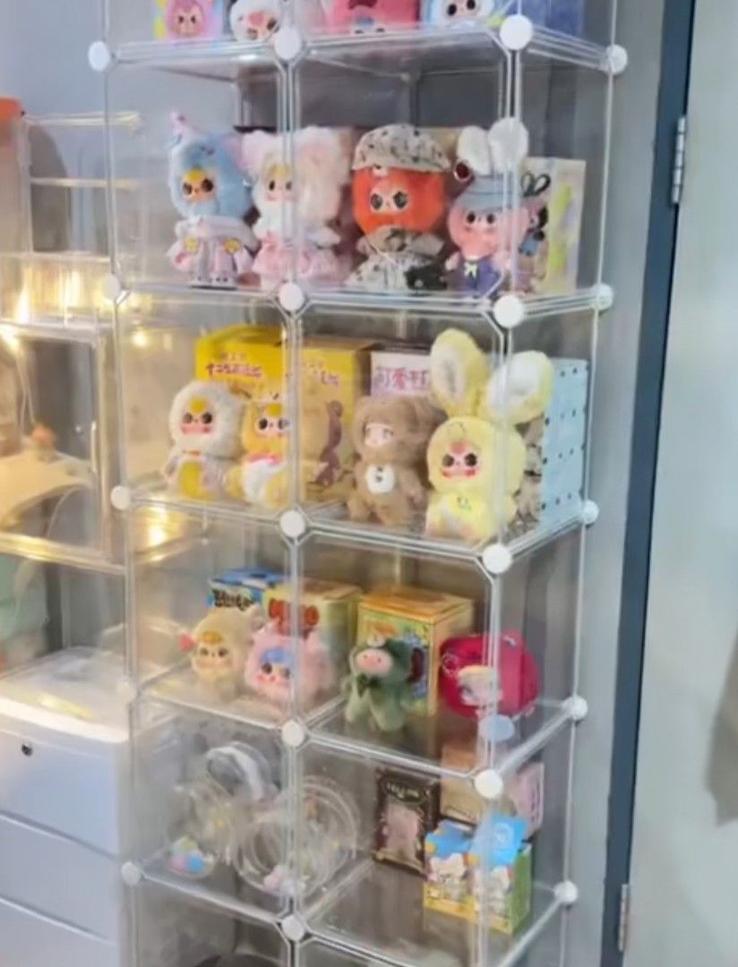 Clear Acrylic Storage Cabinet - Versatile Display, Furniture & Home ...
