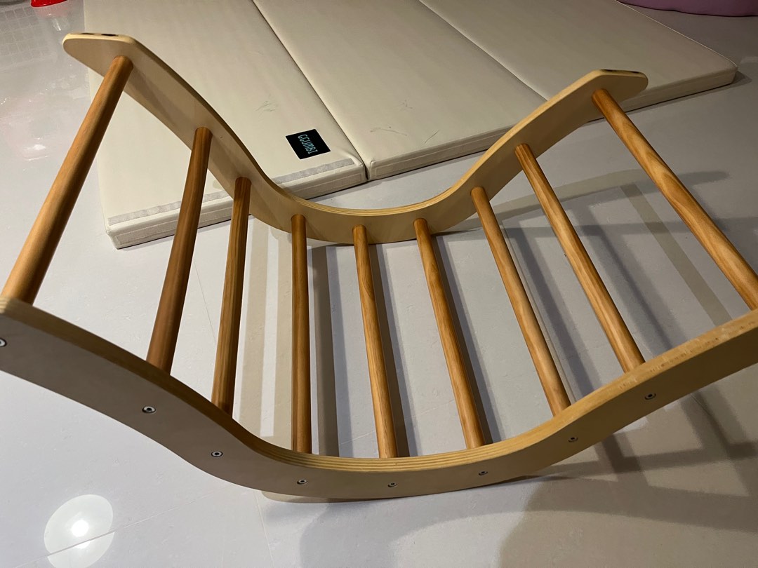 Climbing pikler - free balance board, Babies & Kids, Infant Playtime on ...