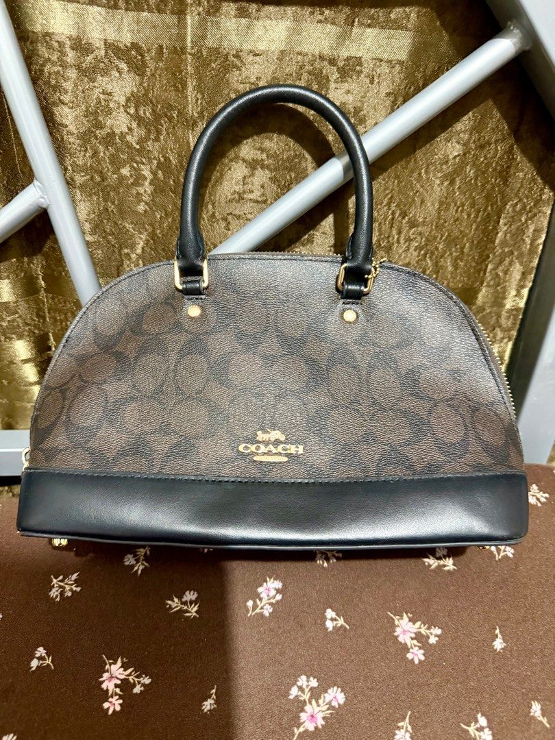 Coach Mini Sierra Satchel, Luxury, Bags & Wallets on Carousell