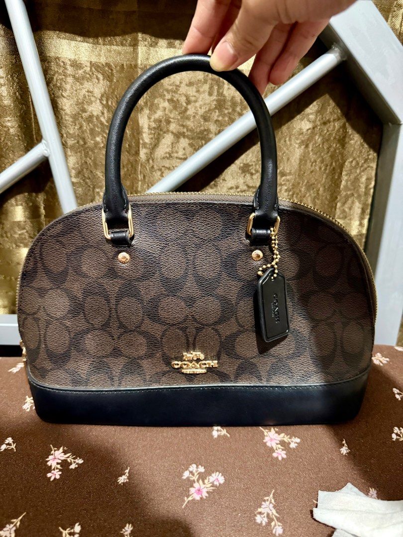 Coach Mini Sierra Satchel, Luxury, Bags & Wallets on Carousell