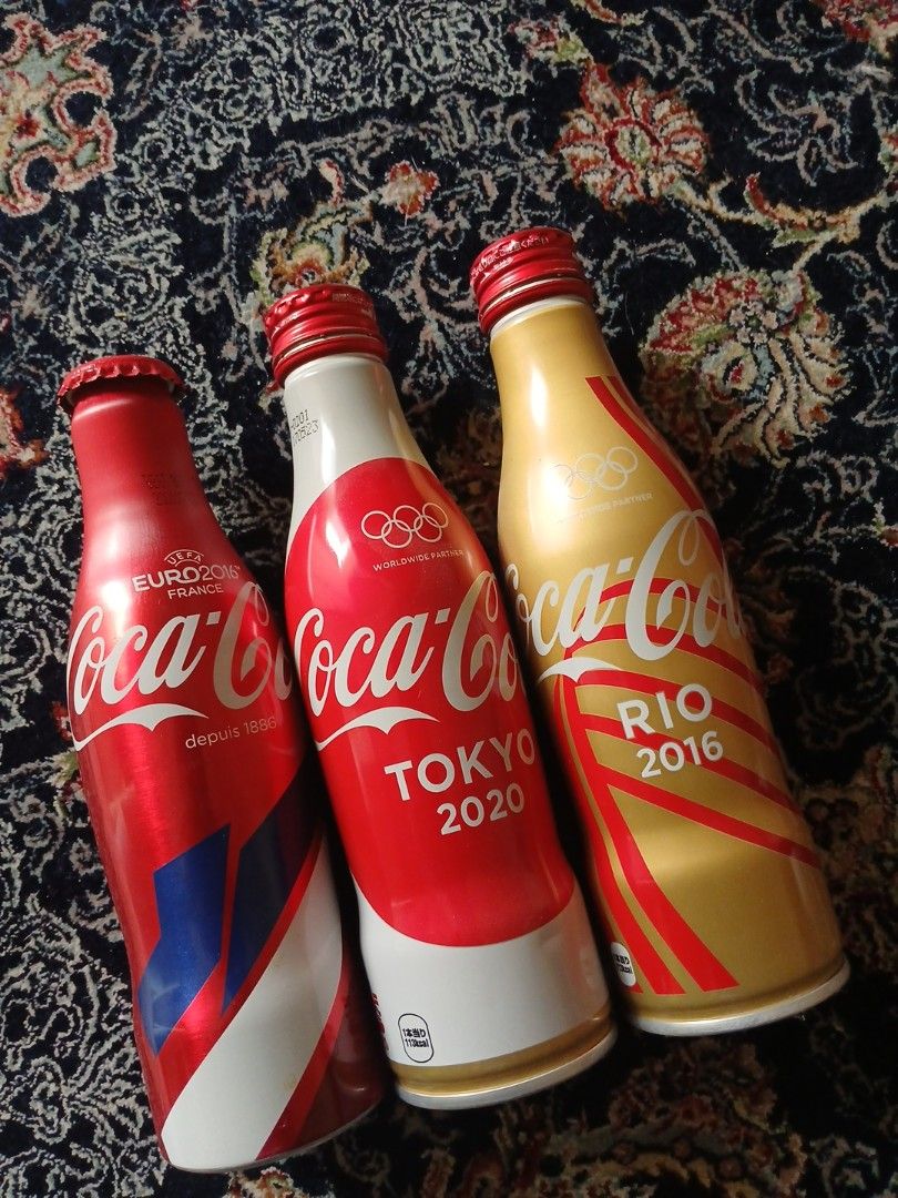Coca-Cola Olympic & Euro Edition Bottles, Hobbies & Toys, Collectibles ...