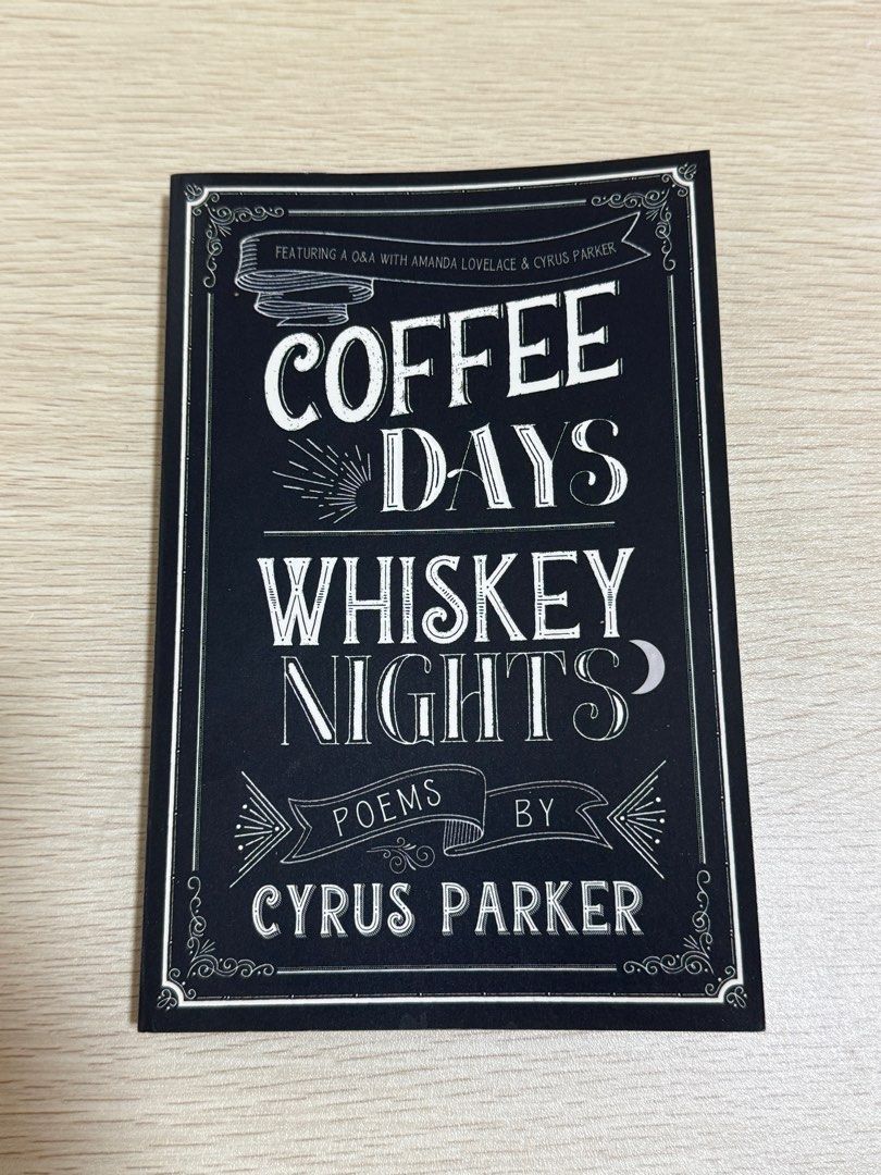 Coffee Days Whiskey Nights by Cyrus Parker, Hobbies & Toys, Books ...
