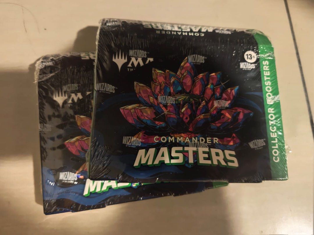 Commander Masters Collector Booster Box, Hobbies & Toys, Toys & Games ...