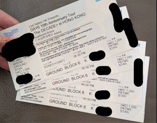 (免手續費+ 平放) 18/1 DAY6 10th Anniversary Tour 演唱會, 門票＆禮券, 活動門票 - Carousell