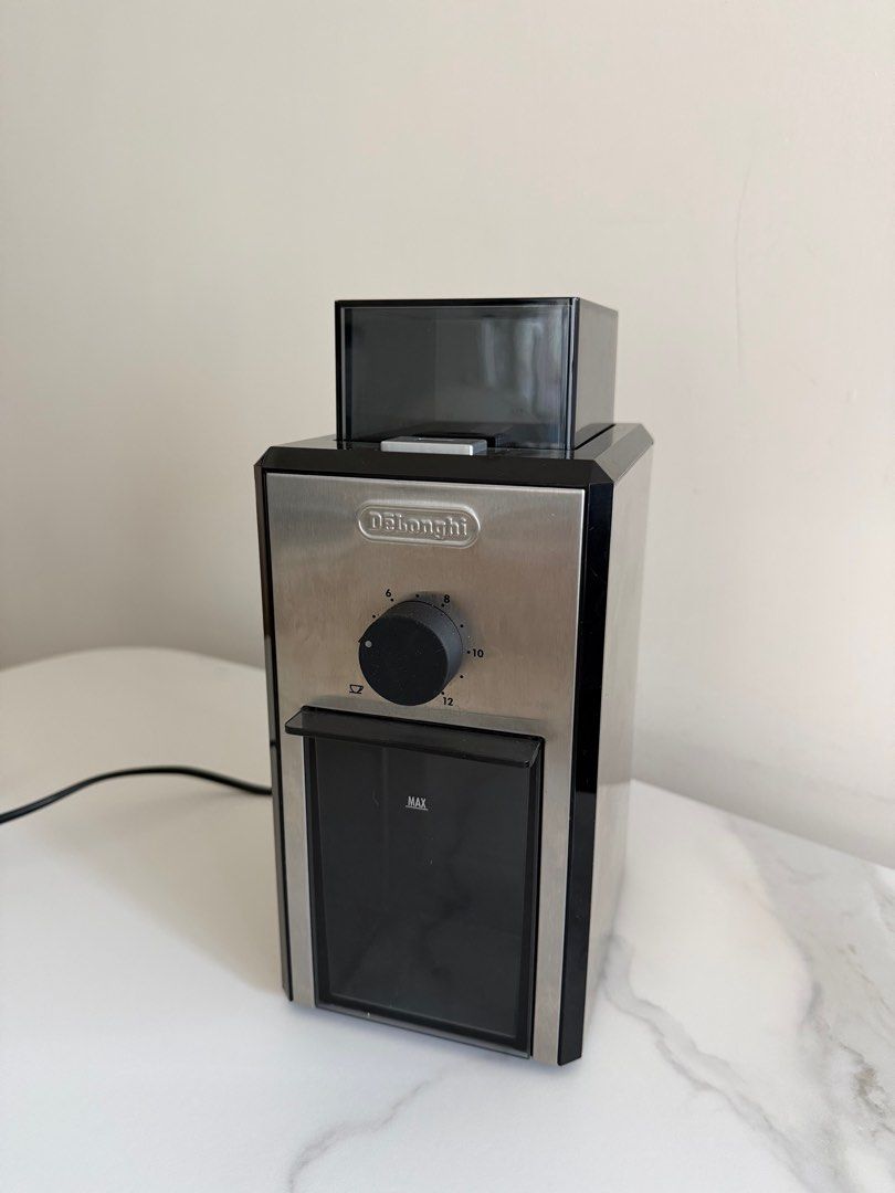 De'Longhi Coffee Grinder 咖啡研磨器 , 家庭電器, 廚房電器, 咖啡機及咖啡壺 - Carousell