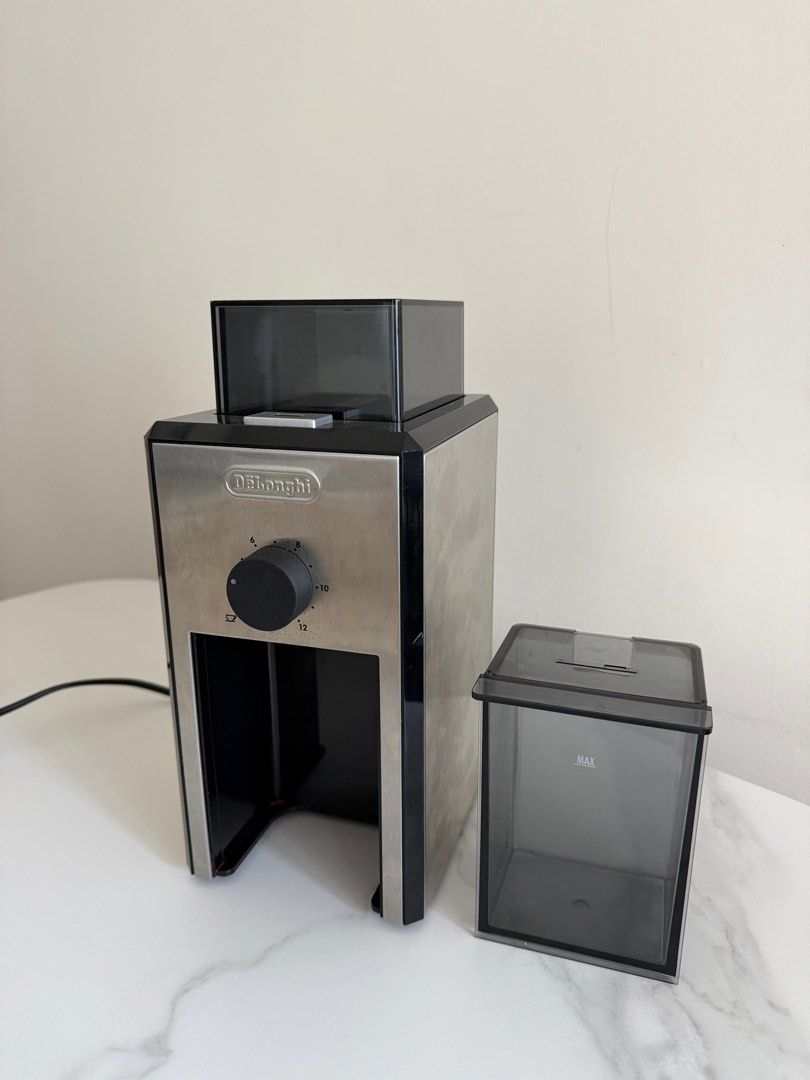 De'Longhi Coffee Grinder 咖啡研磨器 , 家庭電器, 廚房電器, 咖啡機及咖啡壺 - Carousell