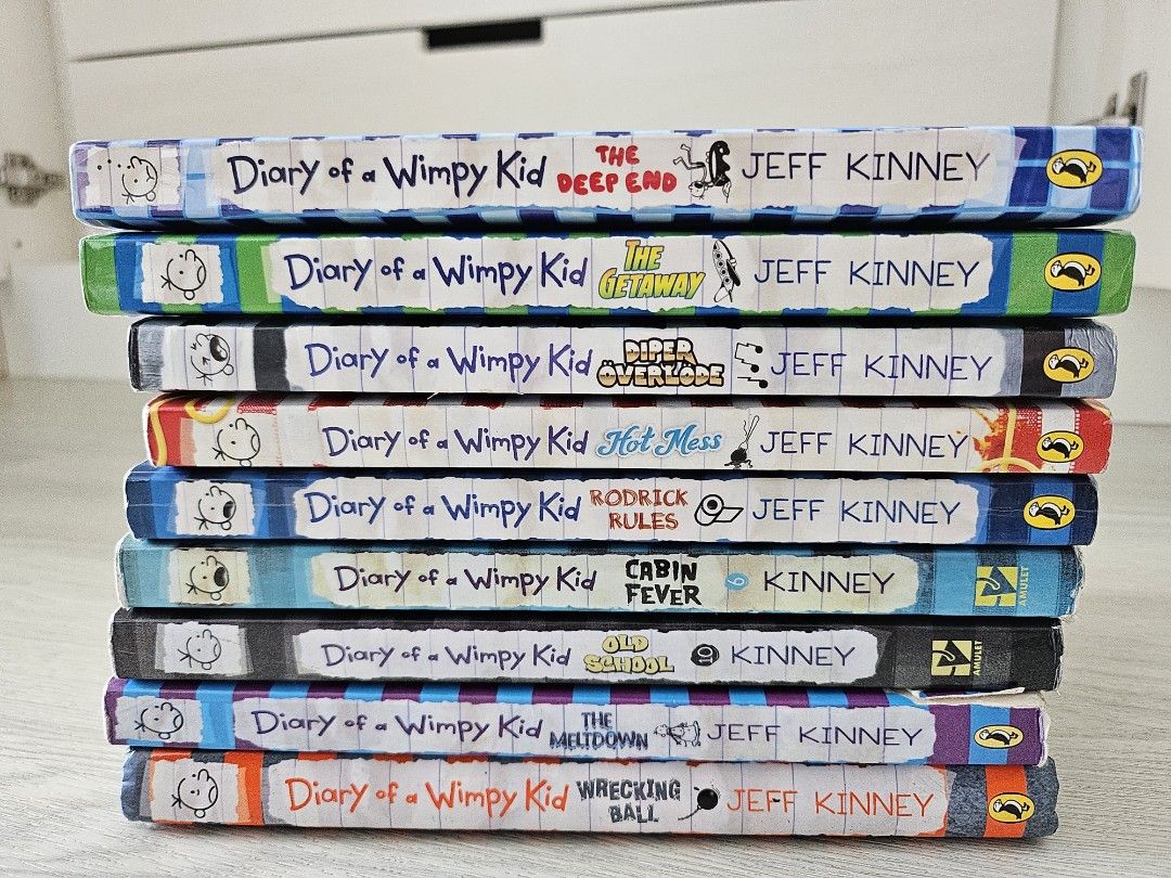 Diary of a Wimpy Kid Books, Hobbies & Toys, Books & Magazines, Children ...
