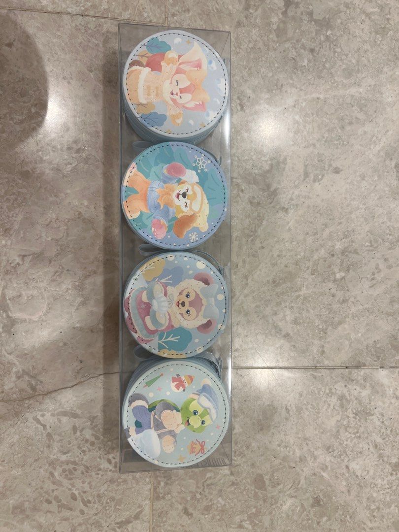 Disney Duffy and Friends Coin Purses Set with chocolates (expiry 17 Oct ...