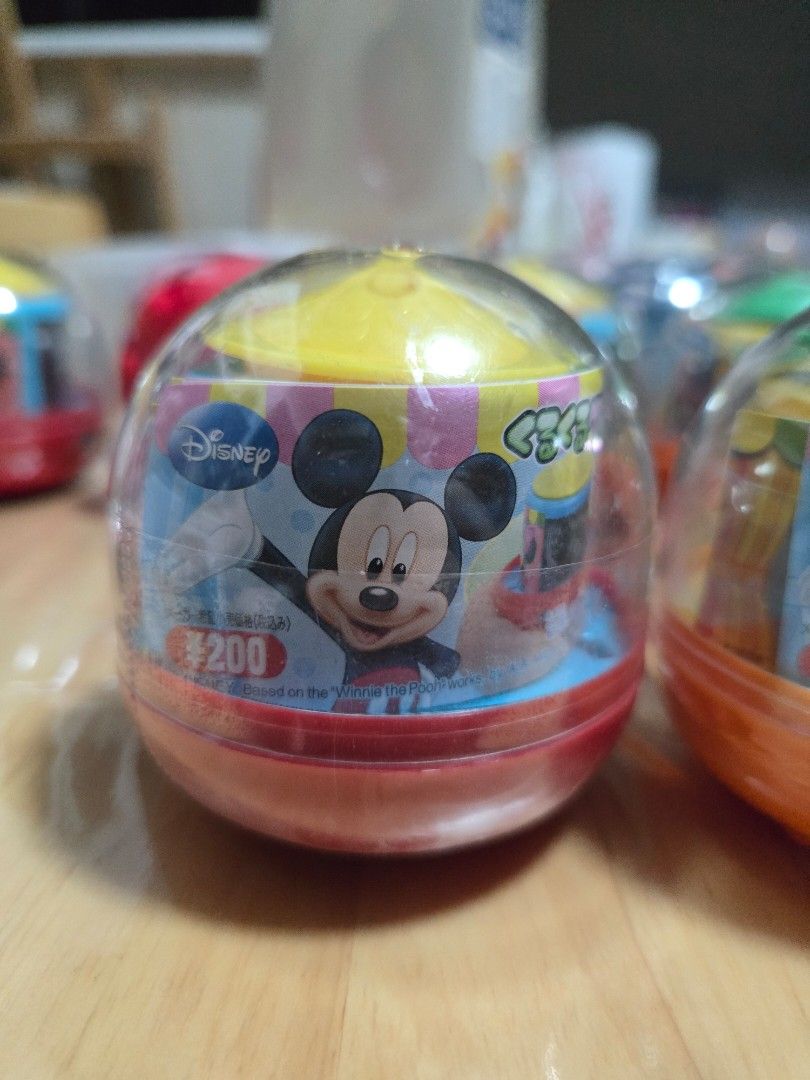 Disney Mickey Mouse Gashapon Capsule Toys, Hobbies & Toys, Toys & Games ...