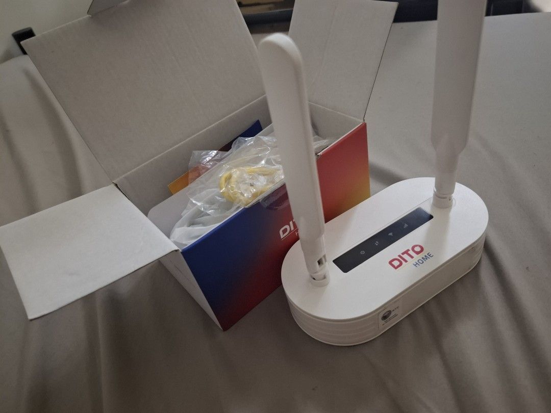 DITO Home WowFi Pro WiFi 5G up to 100mbps speed, Computers & Tech ...