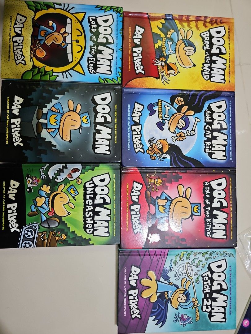 Dog Man Book Series by Dav Pilkey, Hobbies & Toys, Books & Magazines ...