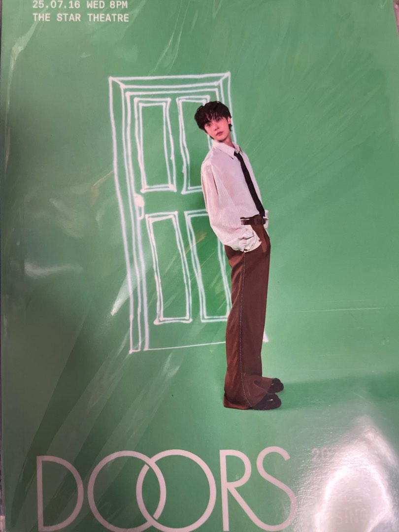 Doyoung DOORS Tour - Singapore (Notebook), Hobbies & Toys, Memorabilia ...