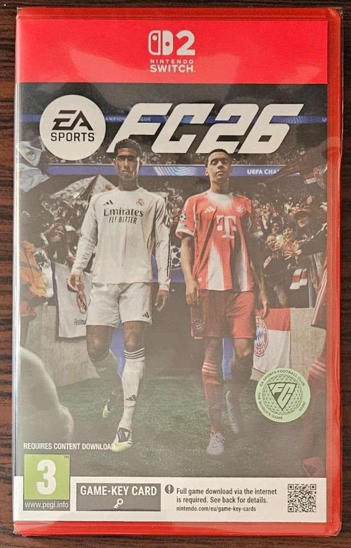 EA Sports FC 26 - Nintendo Switch 2 (sealed), Video Gaming, Video Games ...