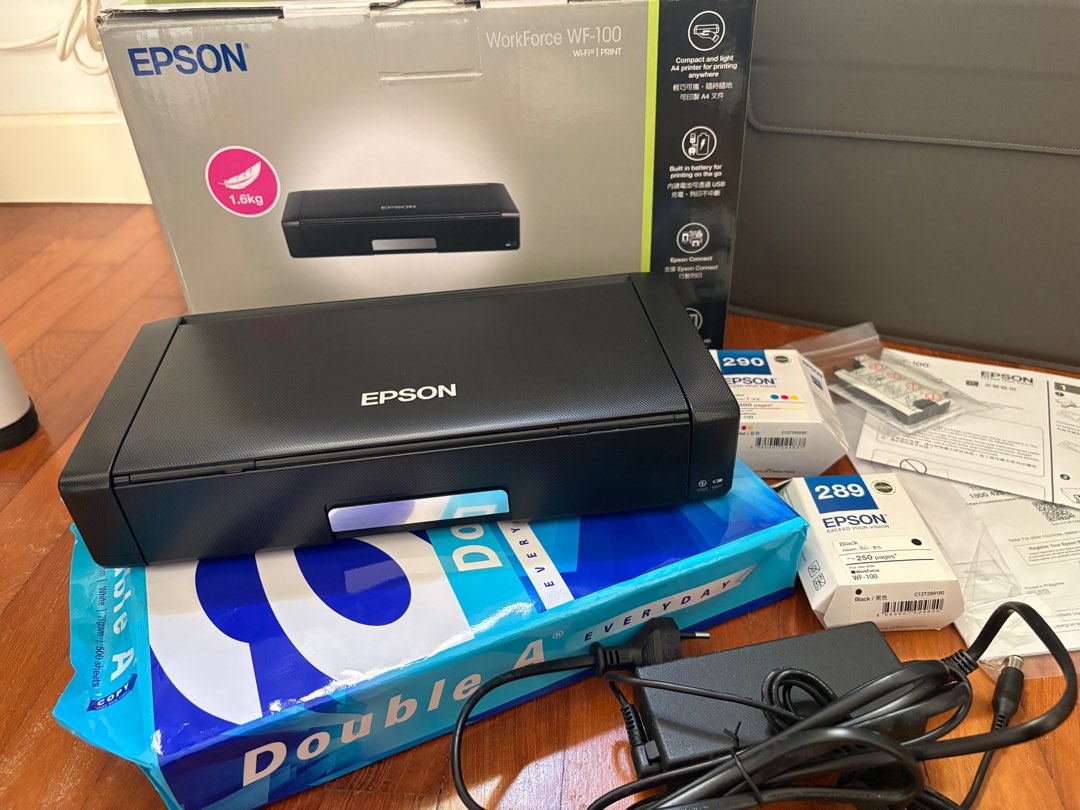 Epson WorkForce WF-100 Portable Printer - New, Computers & Tech ...