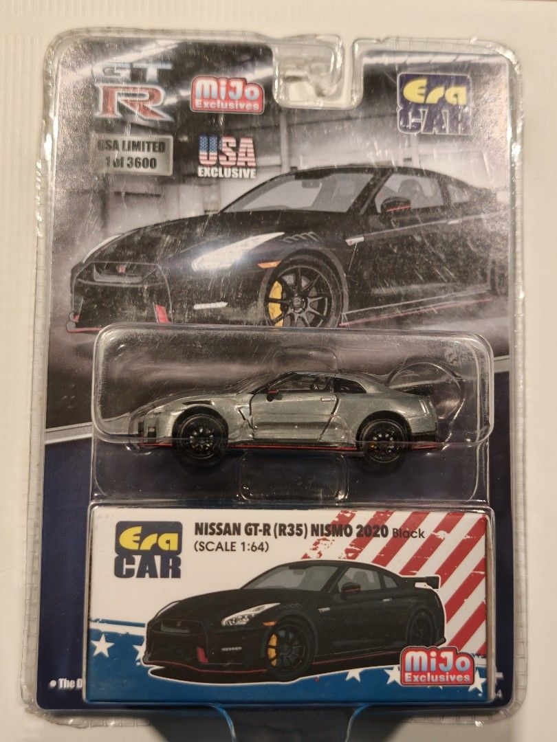 Era Car Chase Nissan GT-R (R35) NISMO 2020 mini gt kaido pop race hot ...