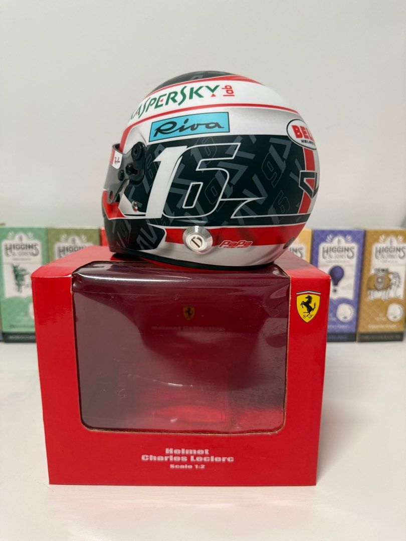 Ferrari F1 2019 Charles Leclerc 1/2 helmet, Hobbies & Toys, Toys ...