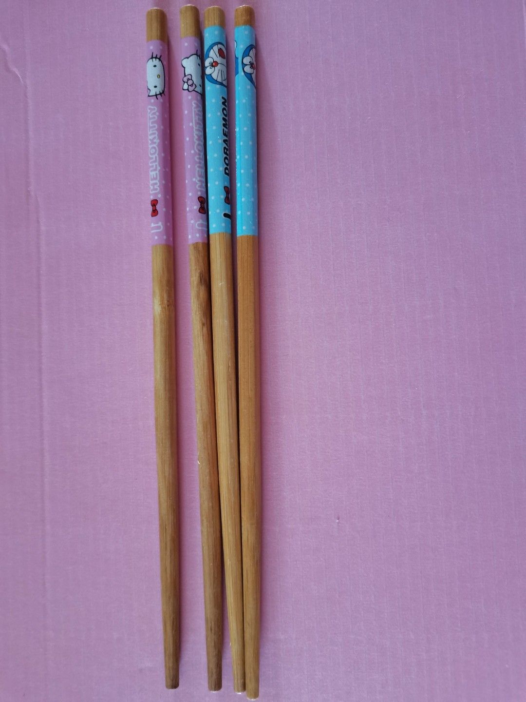Fortune Cats/Hello Kitty/ Doraemon Cartoon Chopsticks, Furniture & Home ...
