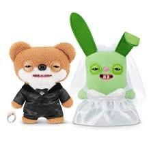 Fuggler Wedding Couple Plush Set, Hobbies & Toys, Toys & Games on Carousell
