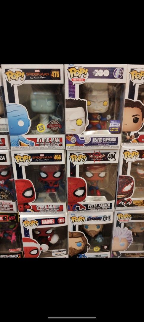 Funko Pop! Marvel Spider-Man Figures - Various, Hobbies & Toys, Toys ...