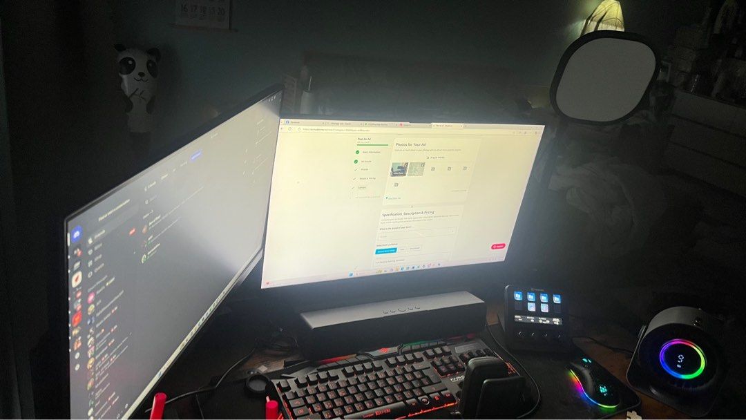 Gaming PC Setup - i5-12400F, 32GB RAM, Dual Monitors, Computers & Tech ...