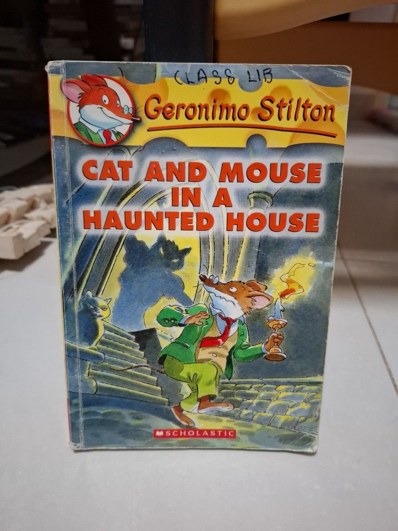 Geronimo Stilton: Cat and Mouse in a Haunted House, Hobbies & Toys ...