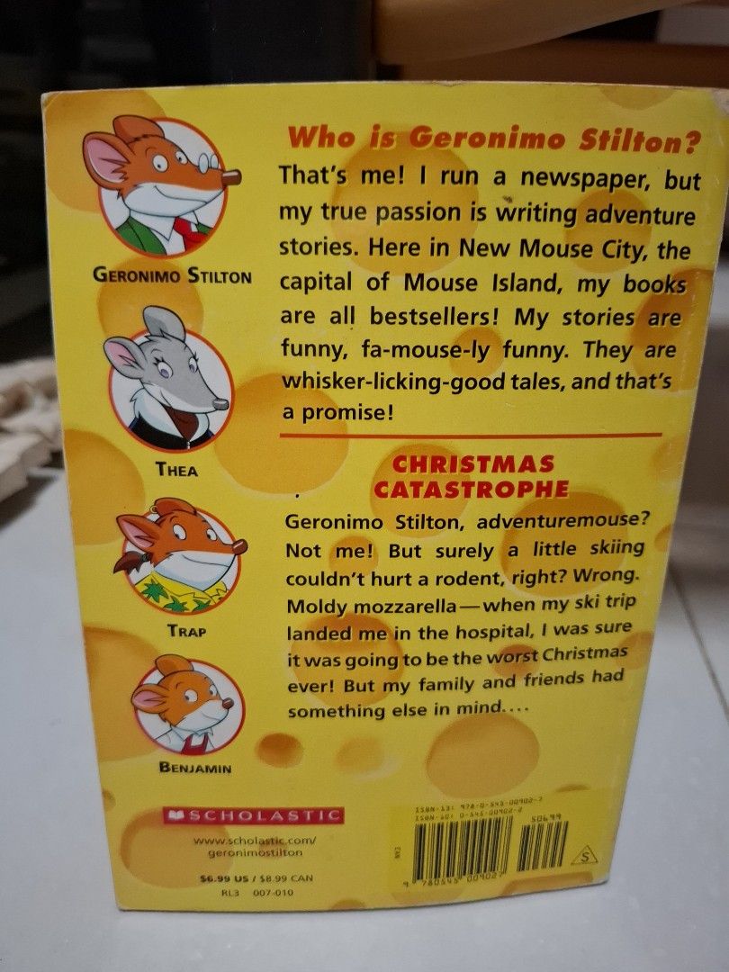 Geronimo Stilton Christmas Catastrophe Special Edition, Hobbies & Toys ...