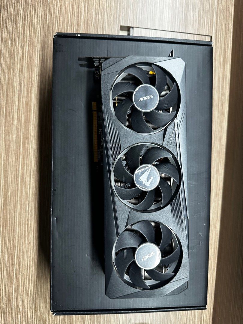 Gigabyte Aorus 3060ti gpu graphics card pc, Computers & Tech, Parts ...