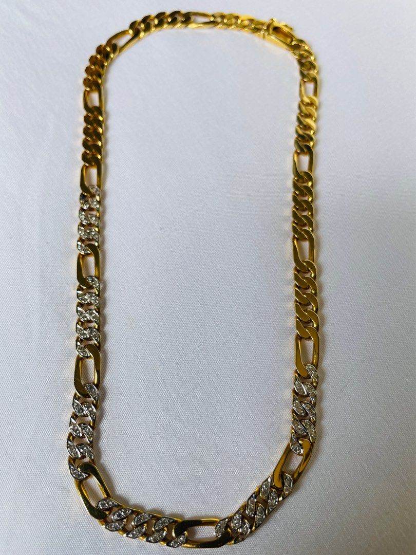 18k Gold Chain 15% below retail gold price., Women's Fashion, Jewelry ...