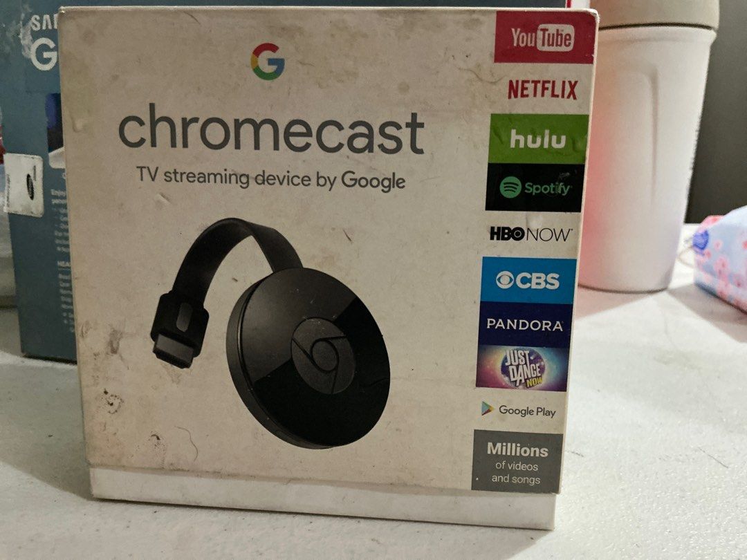 Google Chromecast TV Streaming Device, TV & Home Appliances, TV ...