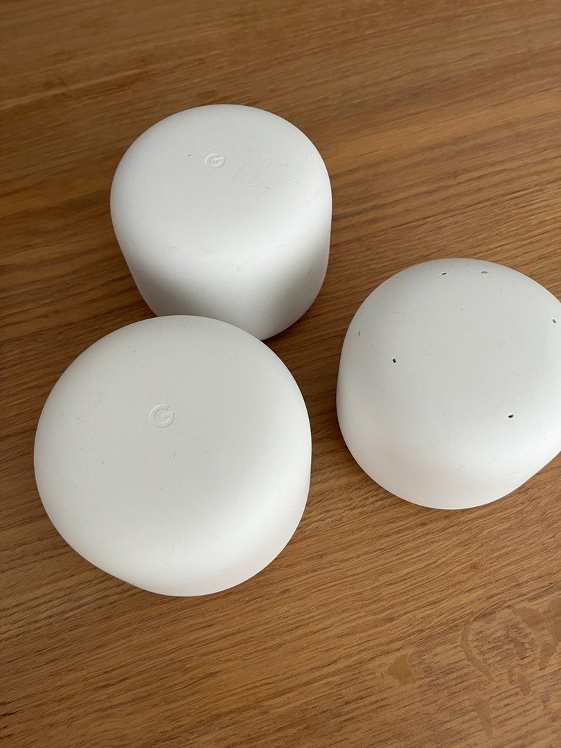 Google Nest WiFi Router (3 Pack), Computers & Tech, Parts & Accessories ...