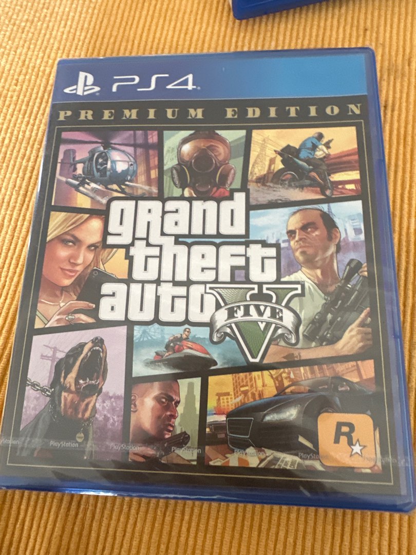 Grand Theft Auto V (GTA 5) - PS4 Premium Edition, Video Gaming, Video ...