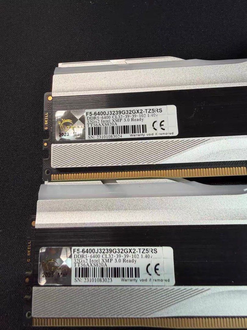 g.skill Trident Z5 DDR5-6400 64GB RAM, Computers & Tech, Parts ...