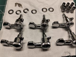 Schallet G Series elux Keystone Vintage Style Guitar Tuning Machines ...