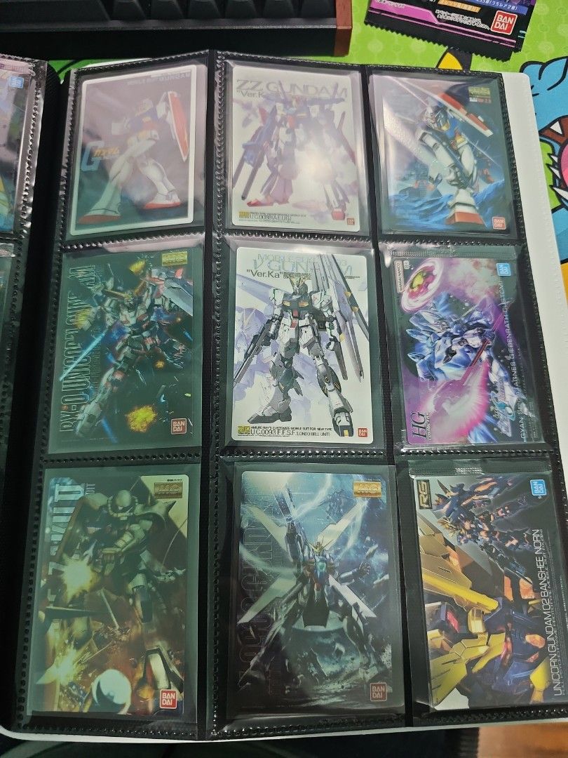 Gundam Package Art Cards, Hobbies & Toys, Toys & Games on Carousell