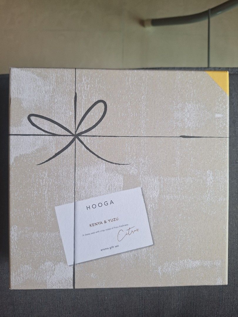 HOOGA Kenya & Yuzu Gift Set, Furniture & Home Living, Home Fragrance on ...
