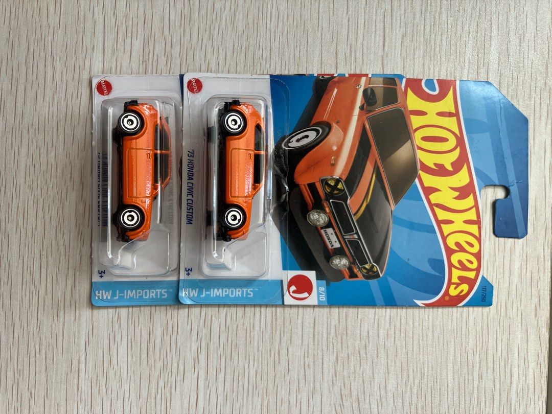 Hot Wheels '75 Honda Civic Custom, Hobbies & Toys, Toys & Games on ...