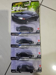 Hot Wheels Fast & Furious Quick Shifters 5-Car Set, Hobbies & Toys ...