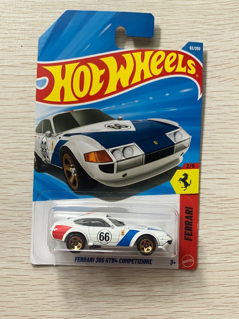 Hot Wheels Ferrari 365 GTB4 Competizione, Hobbies & Toys, Toys & Games ...