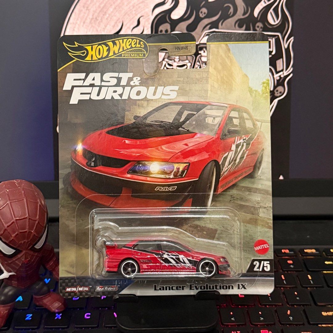 Hot Wheels FnF Lancer Evo 9, Hobbies & Toys, Toys & Games on Carousell