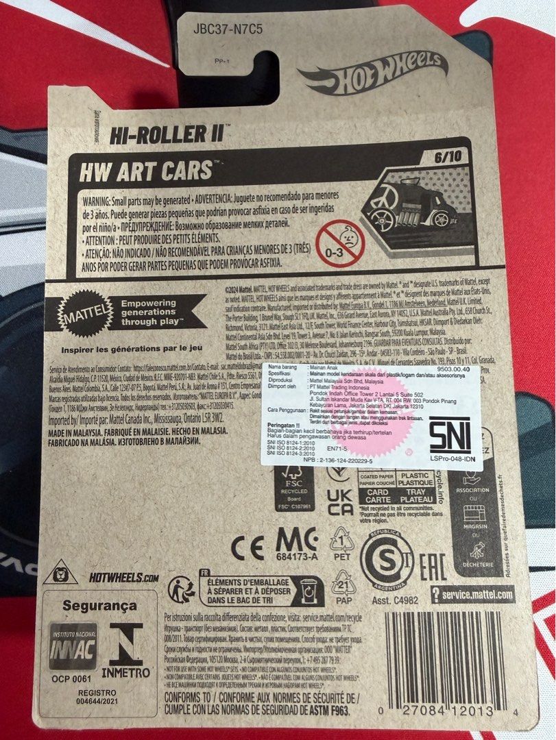 Hot Wheels Hi-Roller II STH (Super Treasure Hunt), Hobbies & Toys, Toys ...