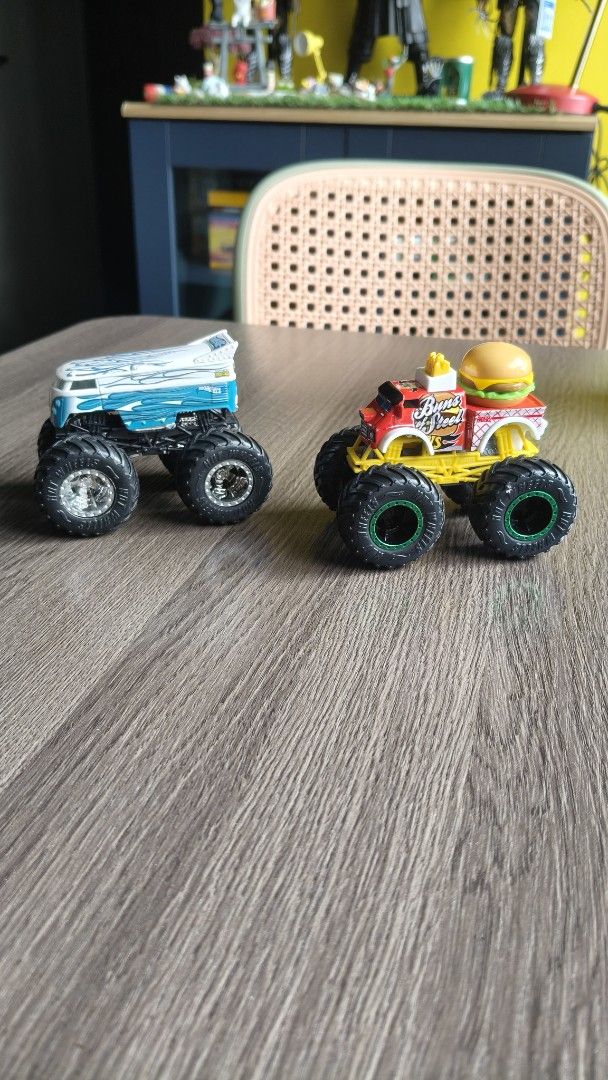 Hot Wheels Monster Trucks - Set of 2, Hobbies & Toys, Toys & Games on ...
