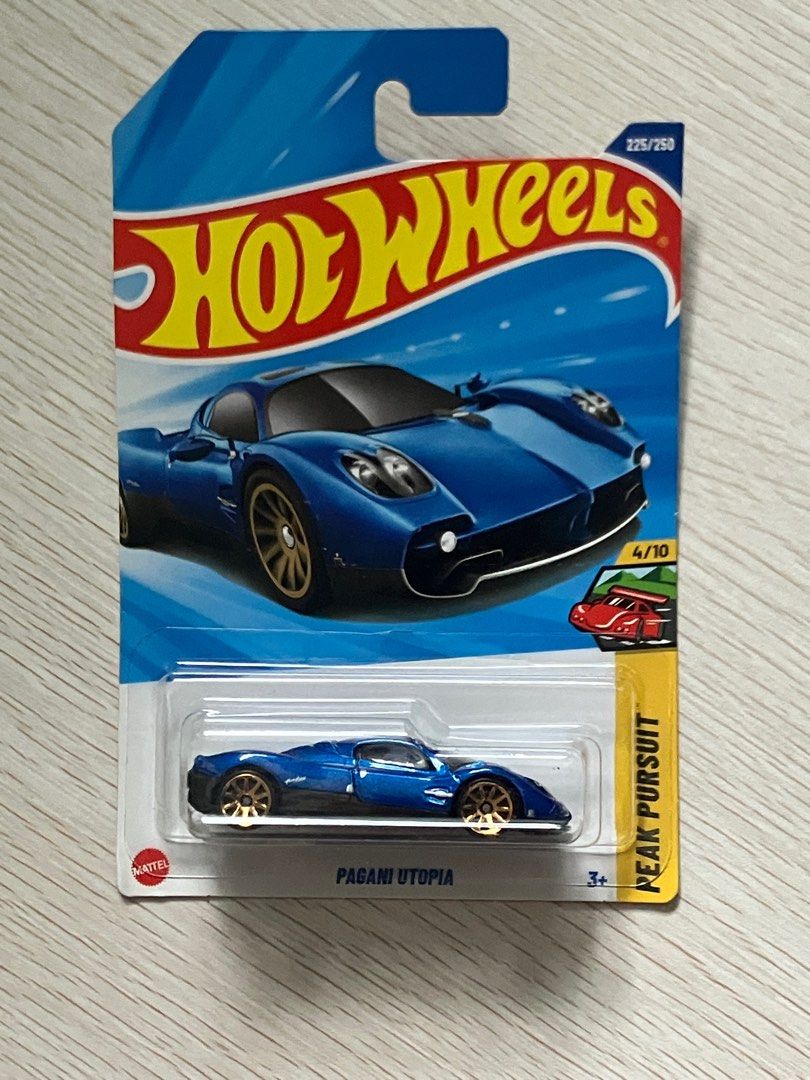 Hot Wheels Pagani Utopia - Blue, Hobbies & Toys, Toys & Games on Carousell
