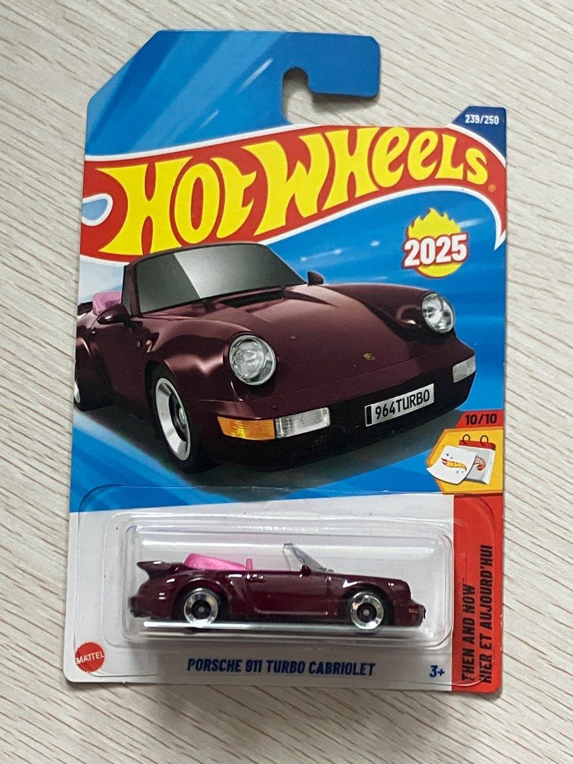 Hot Wheels Porsche 911 Turbo Cabriolet 2025, Hobbies & Toys, Toys ...