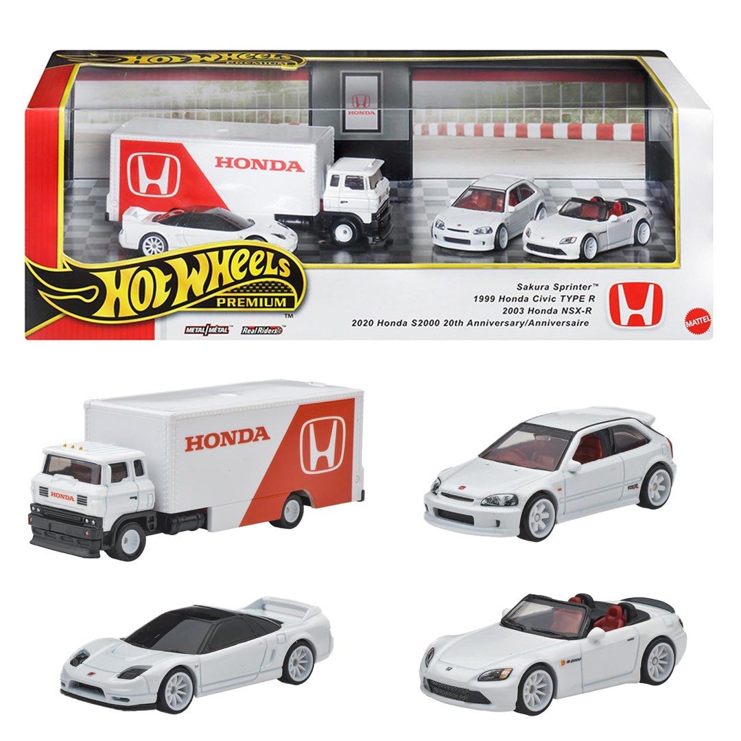 Hot Wheels Premium Diorama Collector Set Honda Type R Heritage, Hobbies ...
