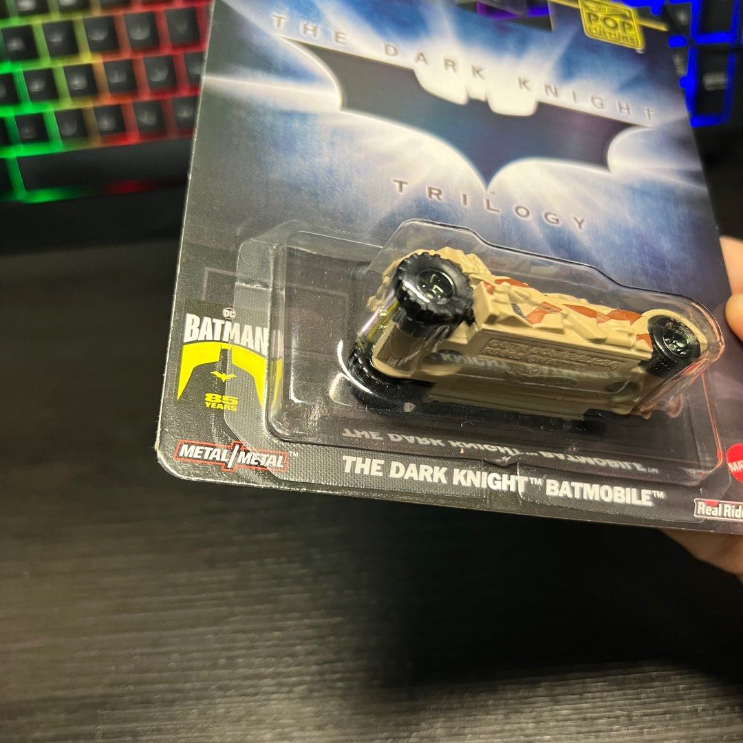 Hot Wheels Premium Pop Culture The Dark Knight Batmobile, Hobbies ...