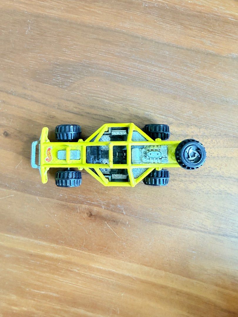Hot Wheels- RARE ROLL CAGE OFF ROAD RACER - YELLOW - 2000 FIRST EDITION ...