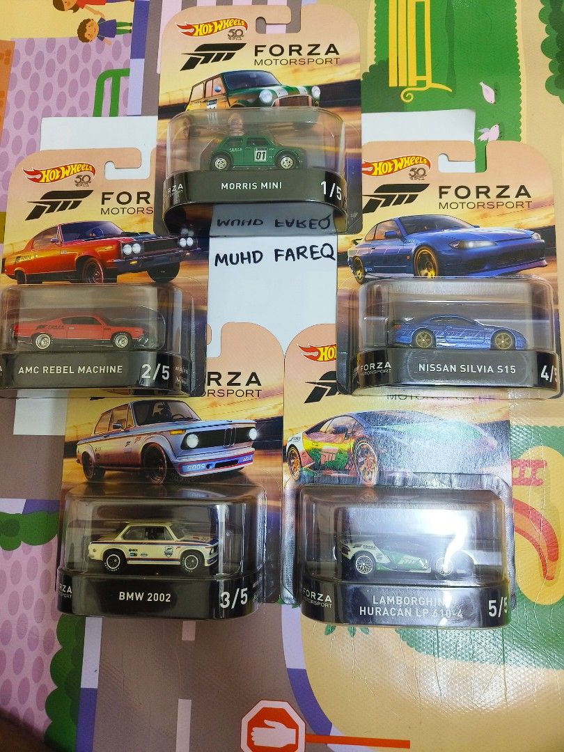 Hot Wheels Retro Card Set, Hobbies & Toys, Toys & Games on Carousell