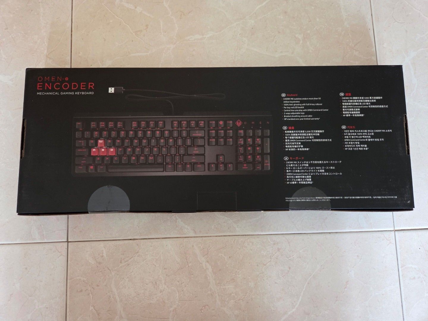 HP OMEN Encoder Mechanical Gaming Keyboard, Computers & Tech, Parts ...